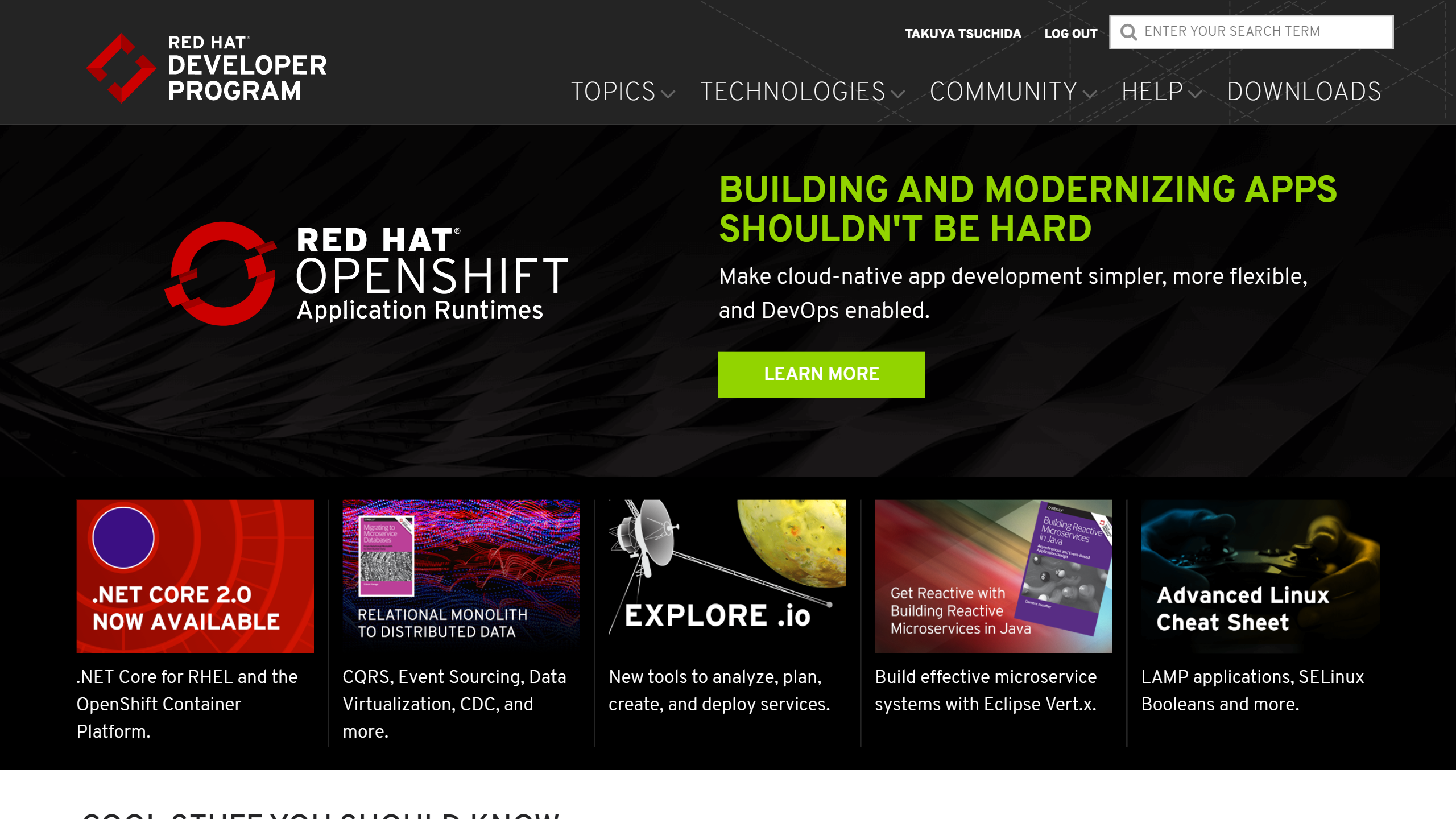 Red Hat Enterprise Linux Server を開発用に無償利用するために Red Hat Developer ...