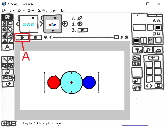 9VAe Beginner Tutorial 1 - Input, Select, Move, Resize... by Danjiro Daiwa on CodePen