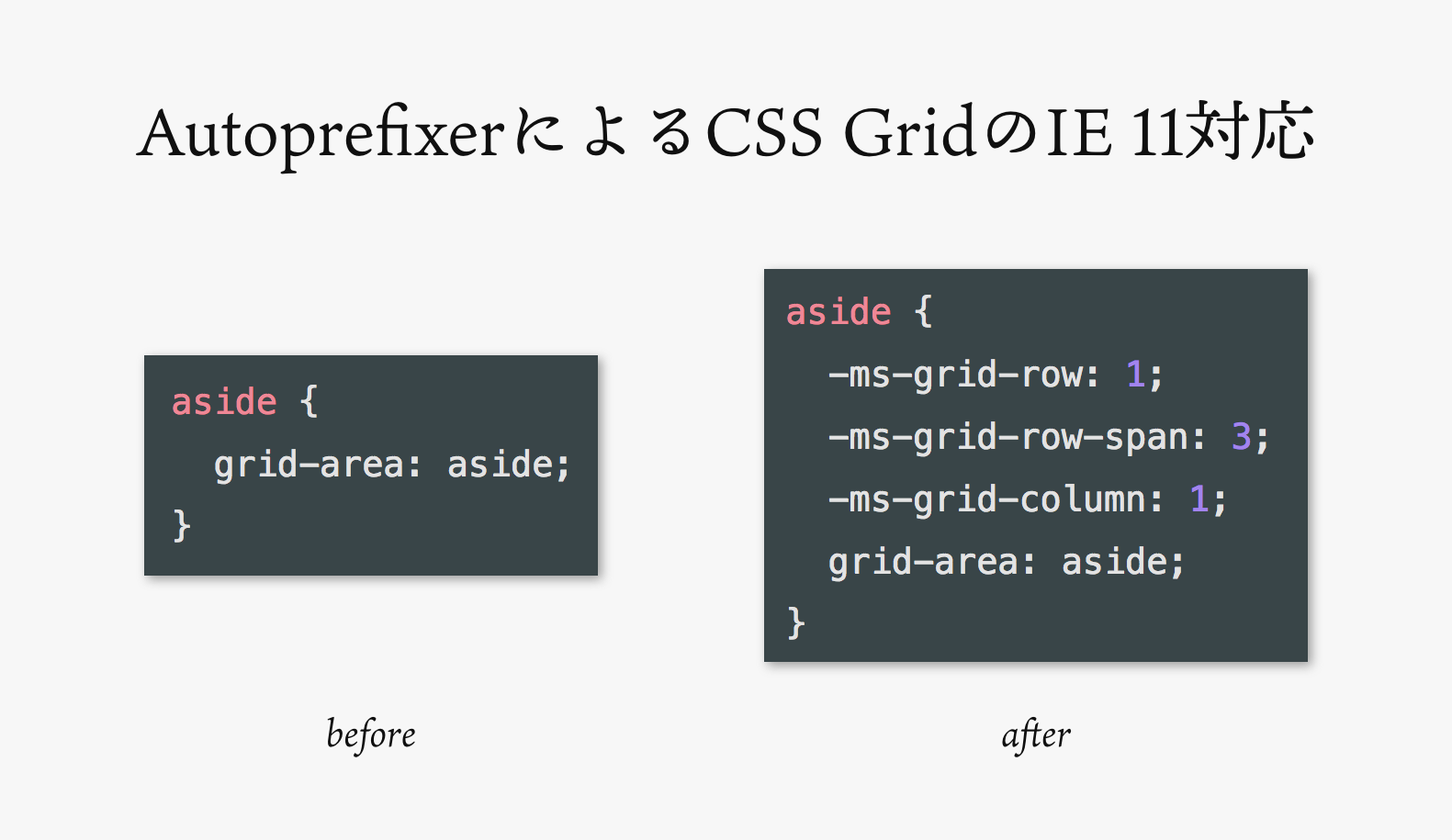 Autoprefixerが進化してCSS GridのIE 11対応がバリ楽になった（2017年〜2018年） #HTML - Qiita