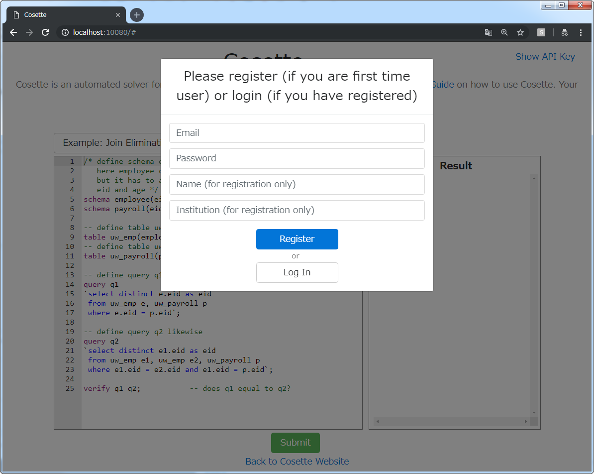 SQL等価性検証ツールCosetteを、Dockerで立ててみた #形式手法 - Qiita