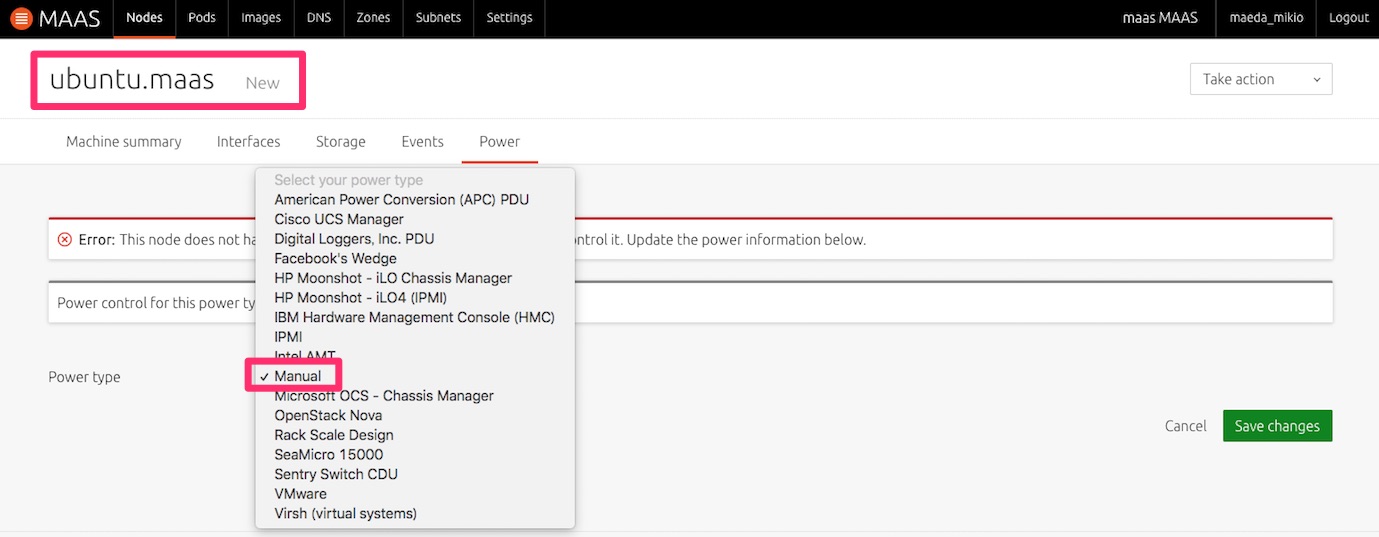 MAASの環境構築とUbuntuのデプロイ #Ubuntu - Qiita