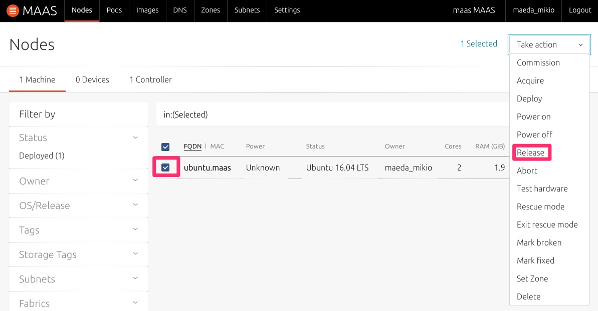 MAASの環境構築とUbuntuのデプロイ #Ubuntu - Qiita
