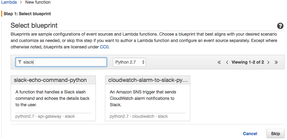 SlackのSlash commandの処理をAWS Lambdaで実装 - Qiita