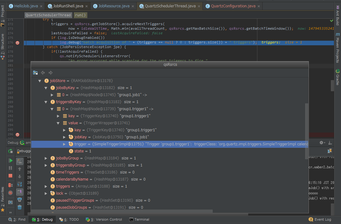 Quartz Schedulerでワンタイムジョブ発行 #Java - Qiita