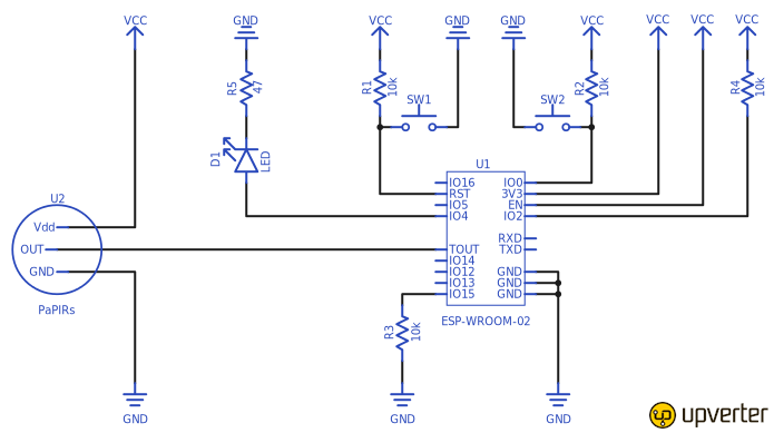 Esp8266 Esp Wroom 02 で人感センサーを使う Arduino Qiita