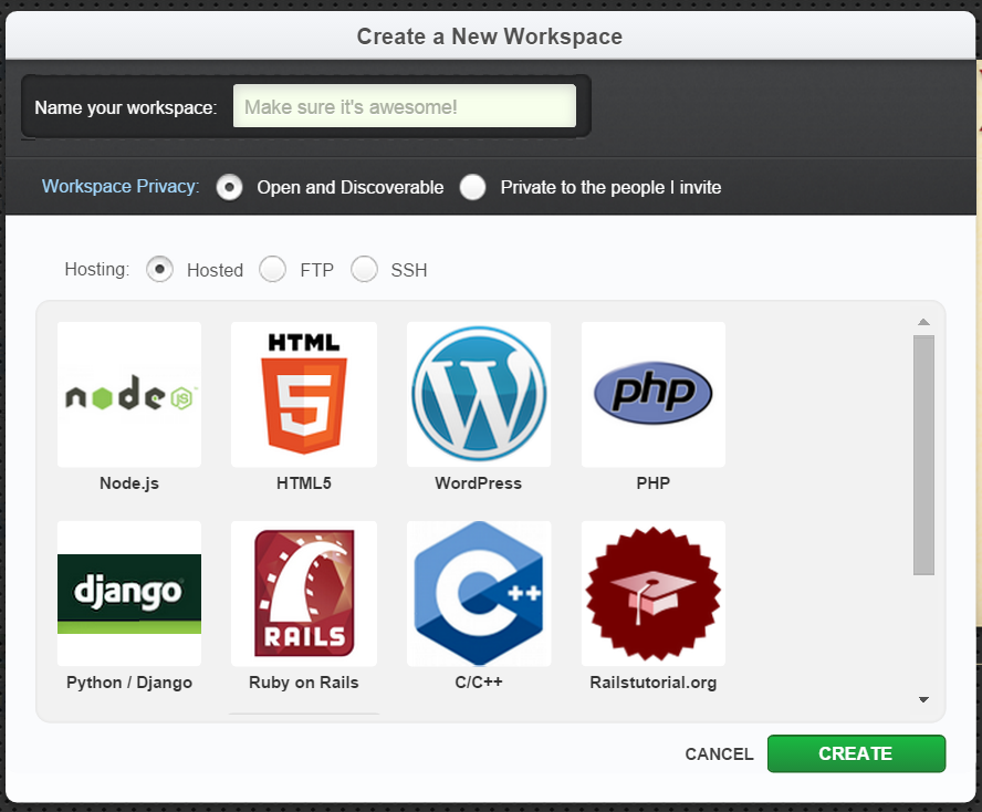 【Ruby On Rails】クラウドIDEのCloud9が素晴らしい #Rails - Qiita