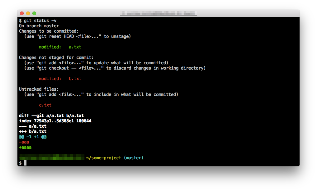 git status -s でちょっと幸せになれる #Git - Qiita