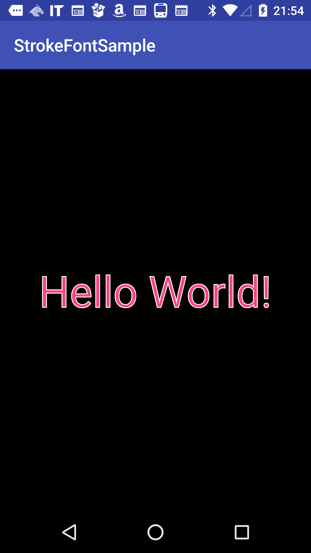 TextViewをフォントを枠付き文字にする #Android - Qiita