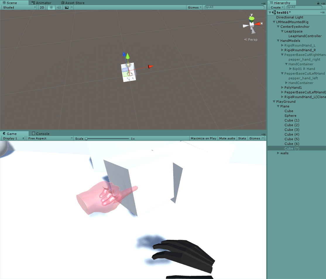 LeapMotionの手を標準のものから変更する方法 #Unity - Qiita