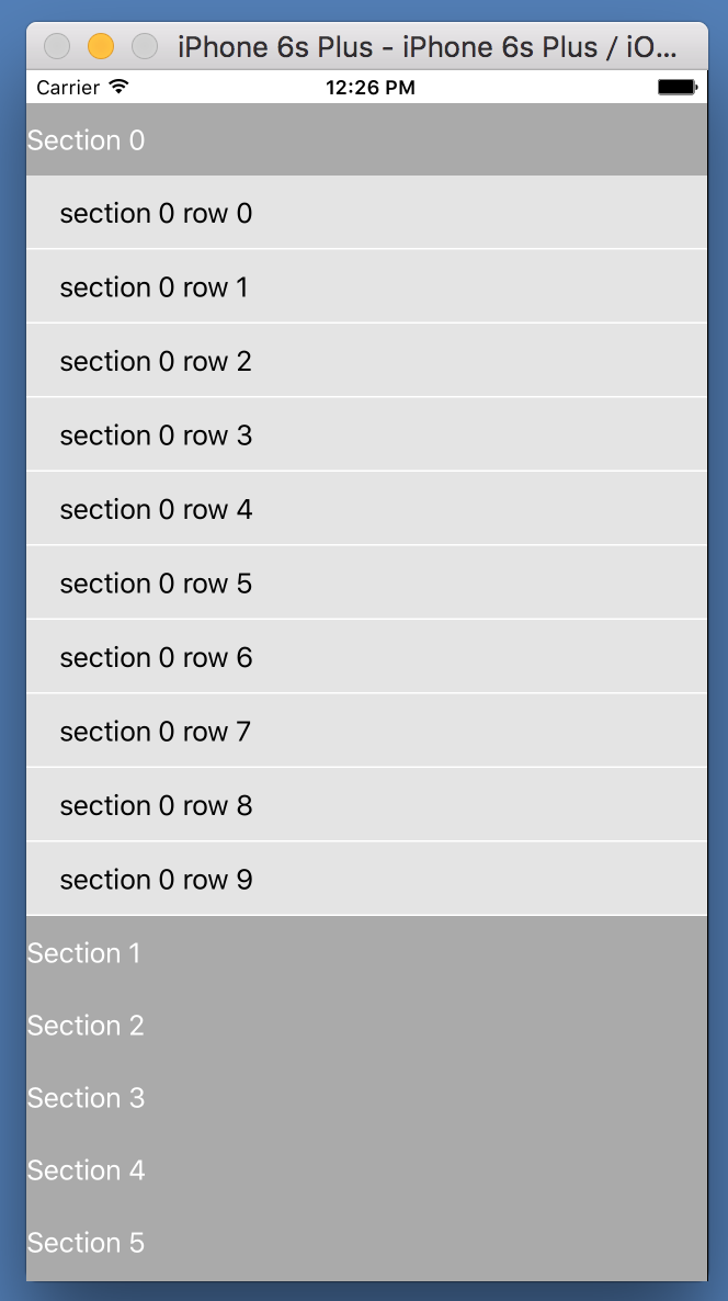 [Swift] アコーディオンメニューを作ってみた（ExpandableTableView） #iOS - Qiita