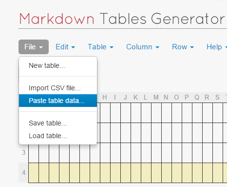 Excelの表をMarkdown形式に変換 #Qiita - Qiita