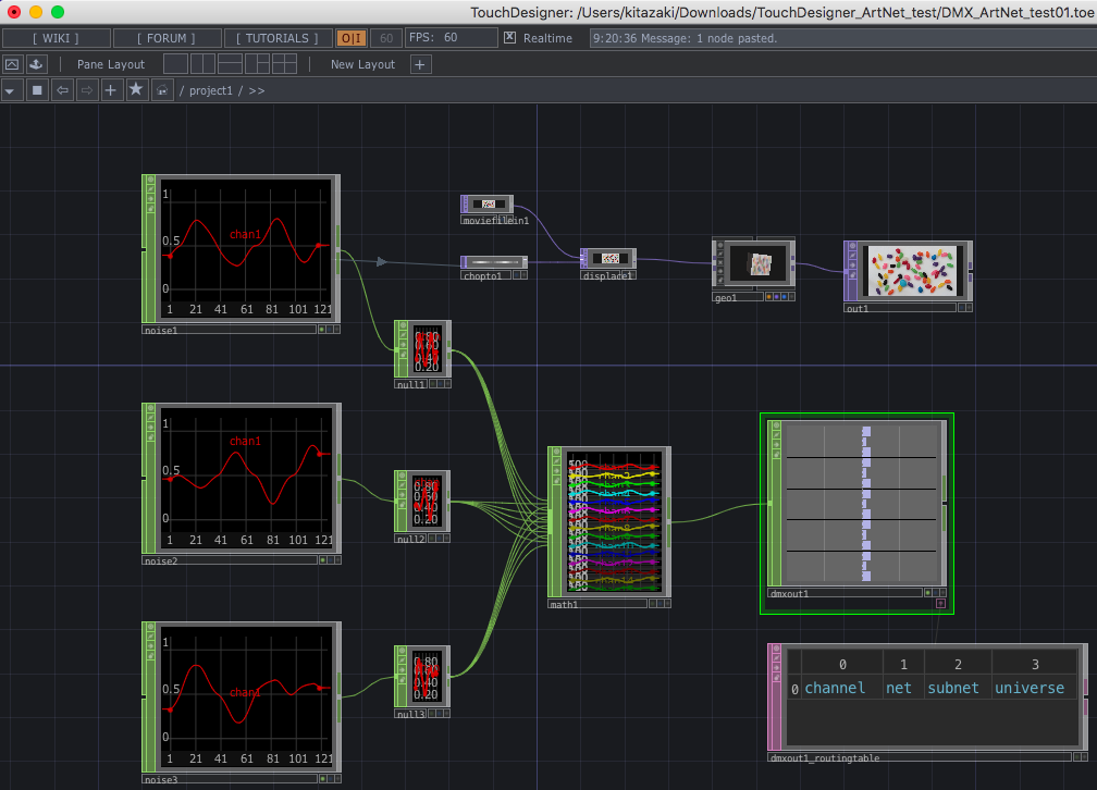 ArtNet DMX で Lチカしてみた。(ESP8266/ESP32 + NeoPixel LED) #TouchDesigner - Qiita