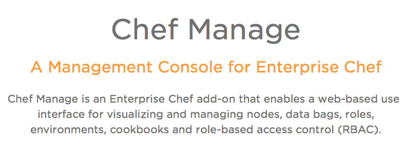 OpenSource Chef-Server12のRC2が、すっかりEnterprise Chefだった #chef - Qiita