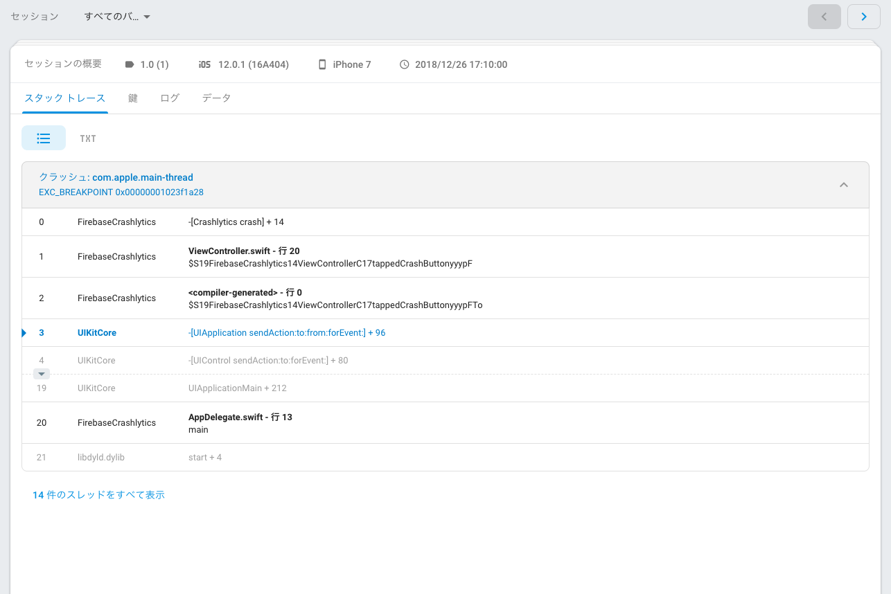 Firebase Crashlyticsを使ってみた #FirebaseCloudFunctions - Qiita
