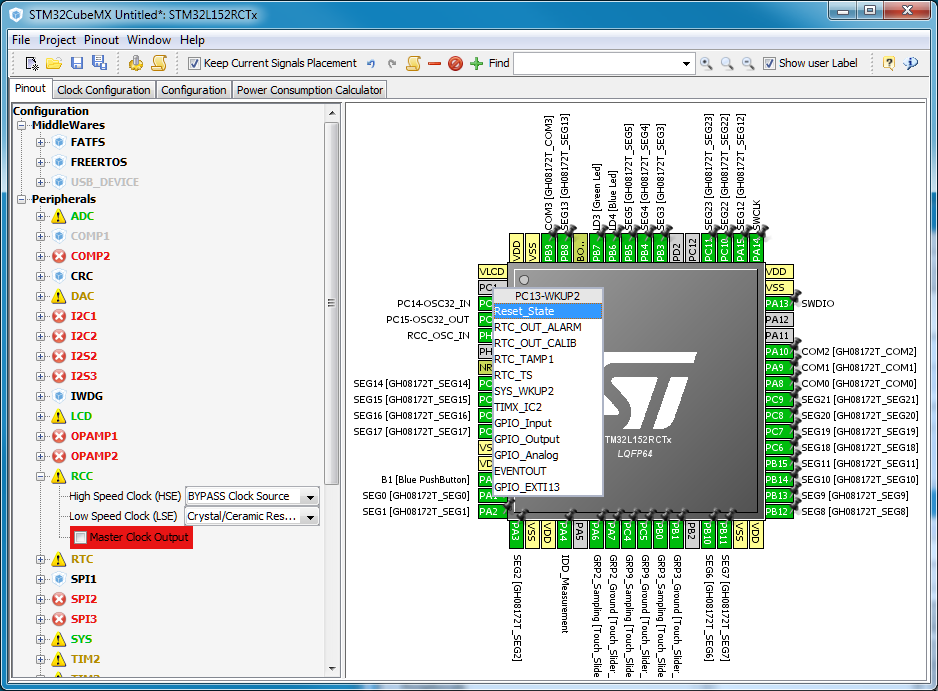 STM32L152C-DISCOVERY + STM32CubeMX + MDK-ARM Lite で、Lチカをやってみた (その2 ～コード生成からデバッガ設定) #STM32 - Qiita