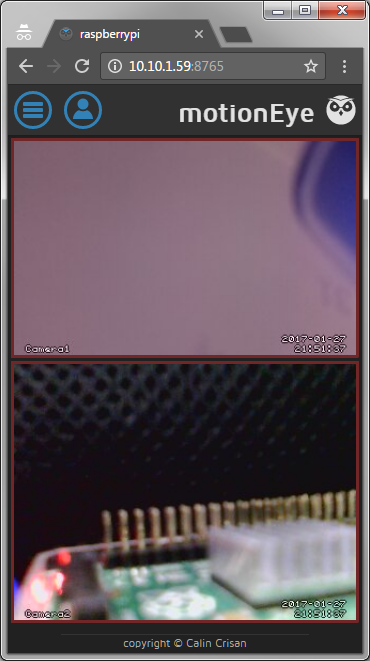 らずぱい motionEye (Web UIベースのカメラサーバ) #RaspberryPi - Qiita