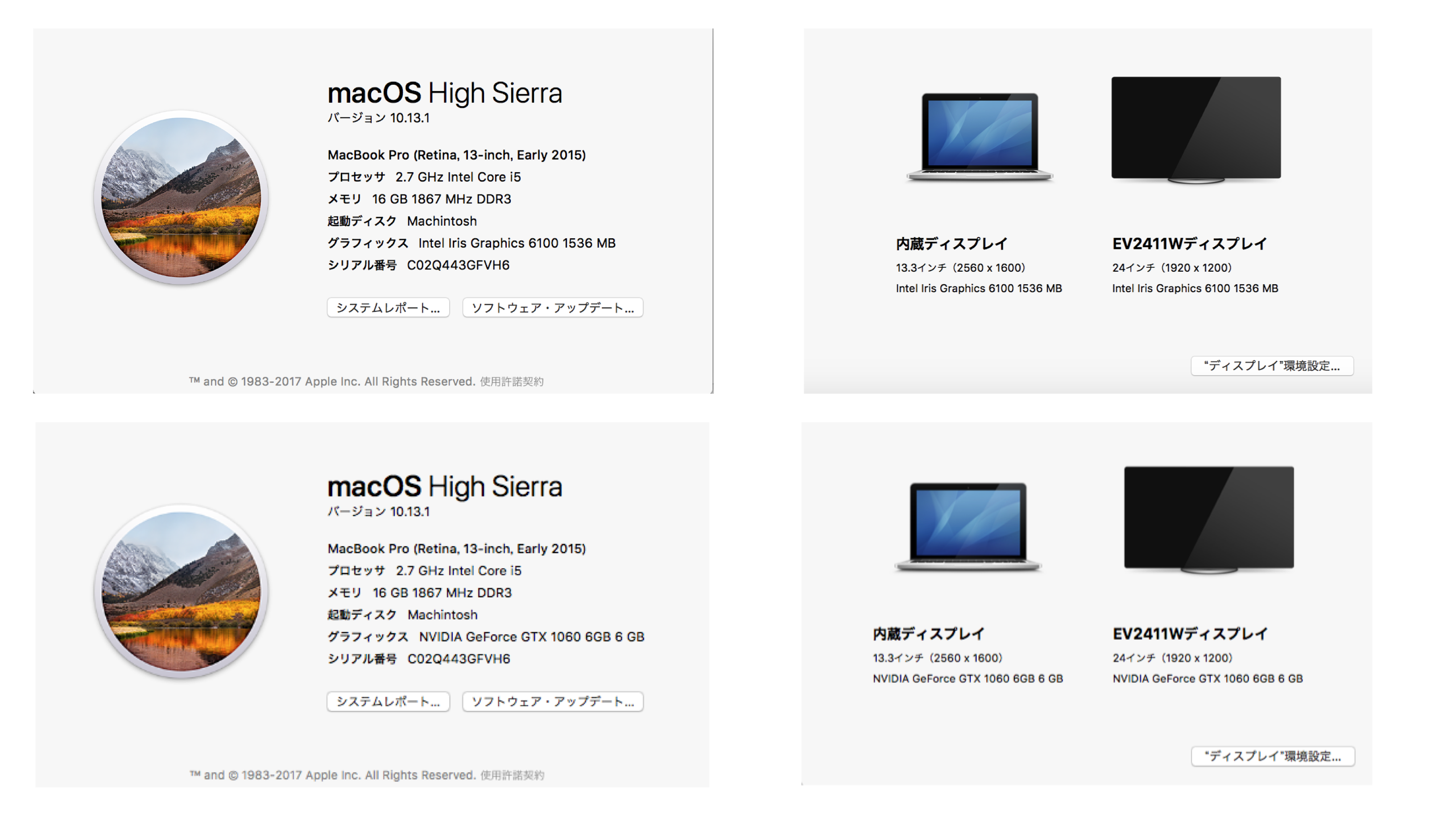 Macで外付けGPU使用しTensorflow GPUをソースからコンパイル(1.4/1.5対応) #Python - Qiita