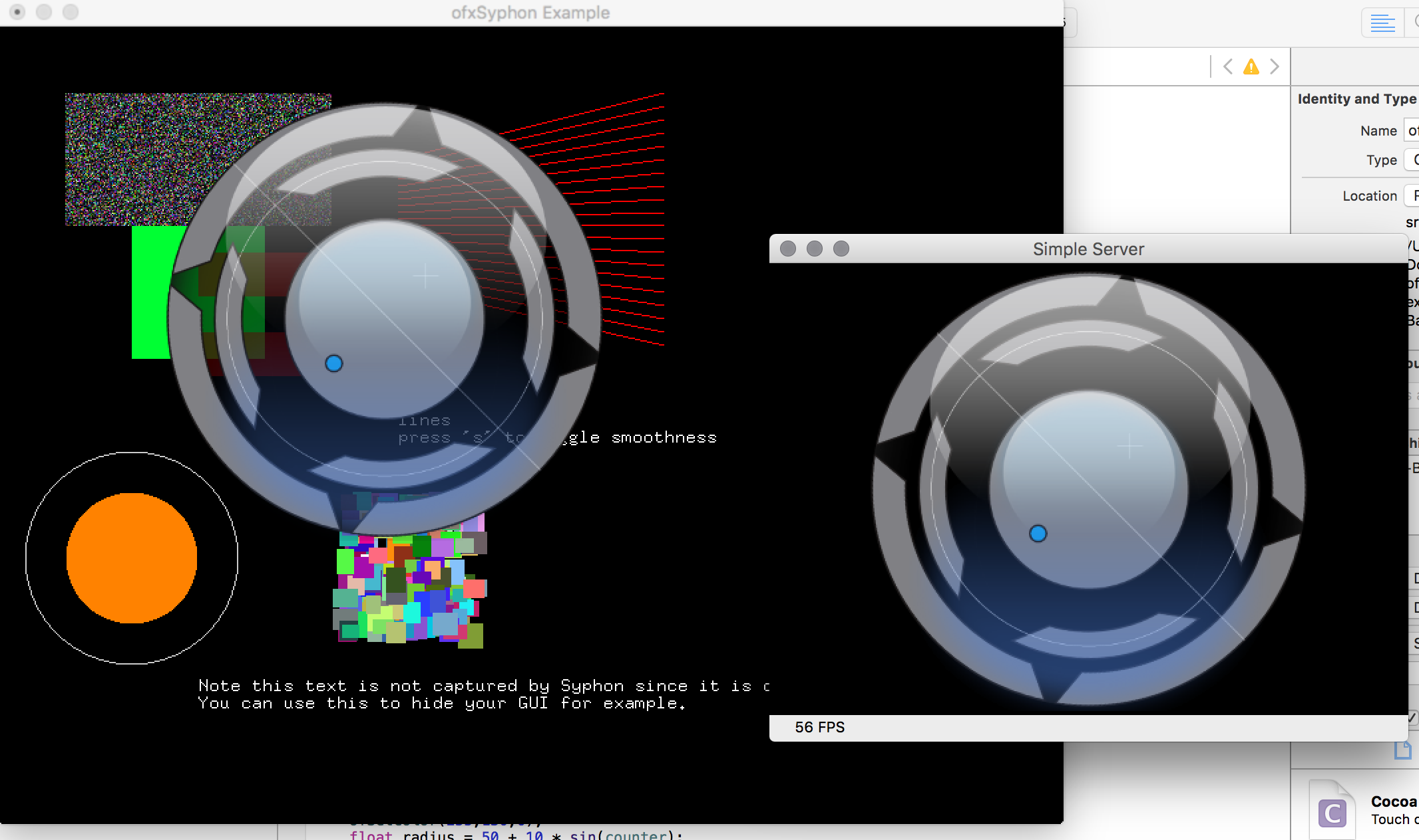 openFrameworksでofxSyphonで映像を受け取る #processing - Qiita