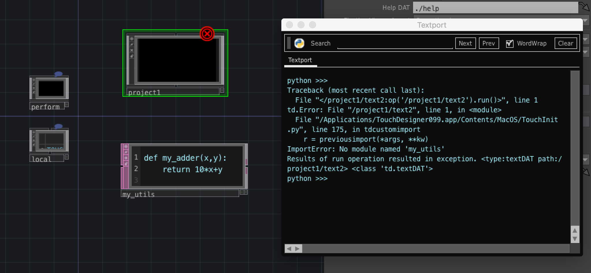 TouchDesignerでのPython入門（基礎編） #Python - Qiita