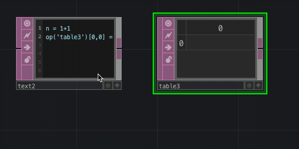 TouchDesignerでPythonコードとDAT間で入出力する #Python - Qiita
