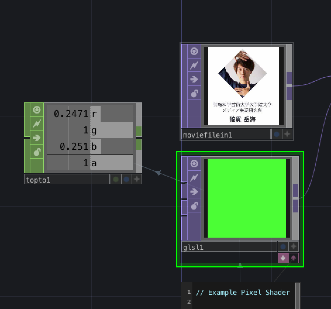 TouchDesignerでGLSL入門 #GLSL - Qiita