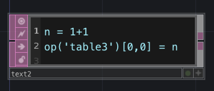 TouchDesignerでPythonコードとDAT間で入出力する #Python - Qiita