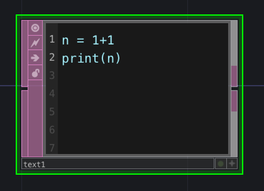 Touchdesignerでpythonコードとdat間で入出力する Python Qiita