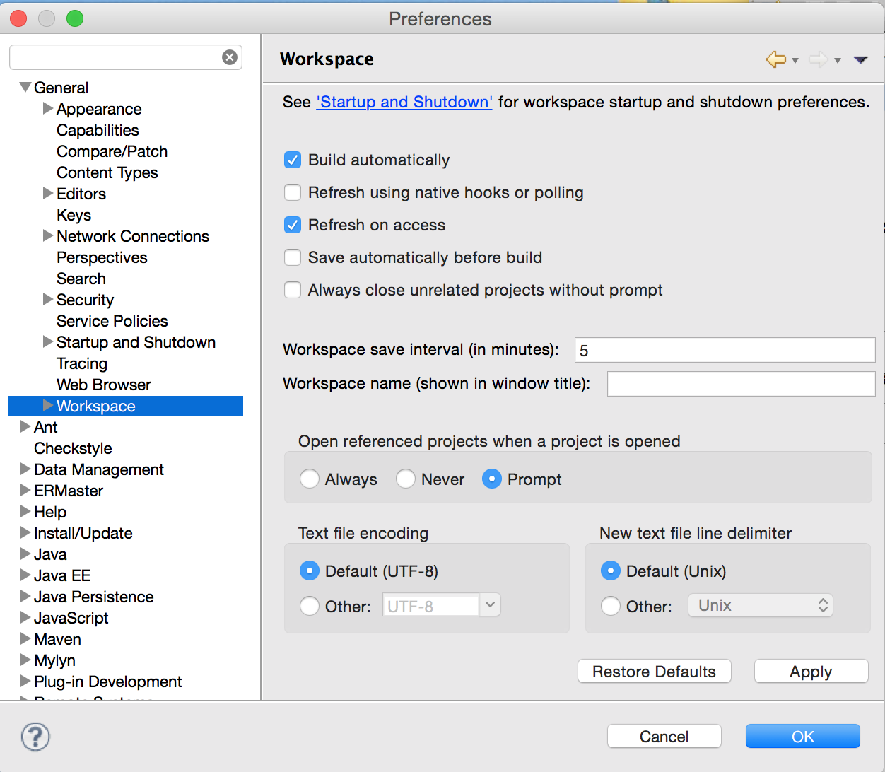 Eclipseが"building workingspace"で固まって動かなくなった時の対処法 #Eclipse - Qiita