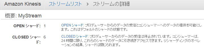 AWS CLIを使ってKinesis Streamをリシャーディングしてみた #aws-cli - Qiita