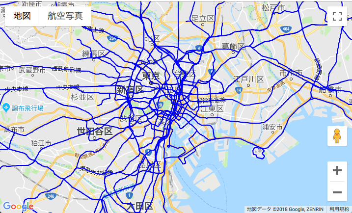 Google Mapsに鉄道路線を描画しよう #GoogleMapsAPI - Qiita