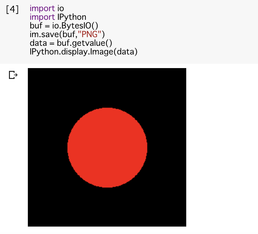Google ColaboratoryでPILで何か描画して表示する #Python - Qiita