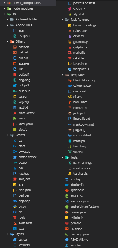 Visual Studio Code のファイルアイコンを変える #VSCode - Qiita