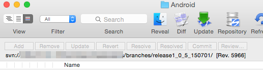 SvnXでブランチの切り替え(switch) #svn - Qiita