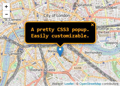 Leaflet のポップアップのカスタマイズ #leaflet - Qiita