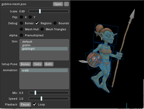 SpineのSkeleton Viewerを使ってみよう #Java - Qiita
