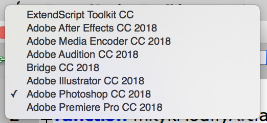 【Photoshop】ExtendScript Toolkit を使いたくないけど使わざるを得ない時にやった事 #JavaScript - Qiita