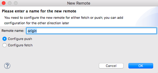 Eclipse(EGit)でremoteリポジトリの設定をする #GitHub - Qiita