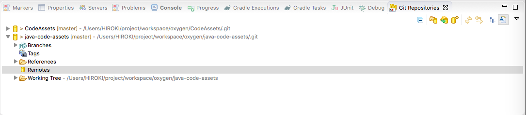 Eclipse(EGit)でremoteリポジトリの設定をする #GitHub - Qiita