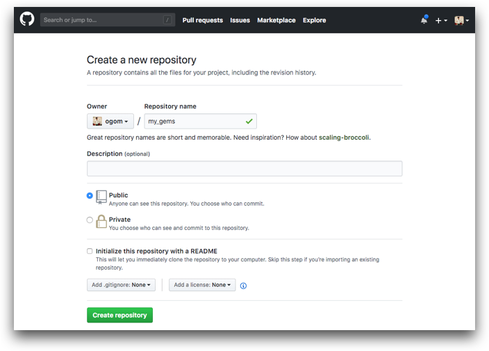 Docker で Bundler を使って Ruby の gem を作成する方法 #GitHub - Qiita