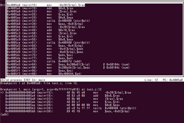 gdbを使う #Linux - Qiita