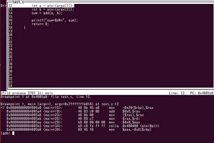 gdbを使う #Linux - Qiita