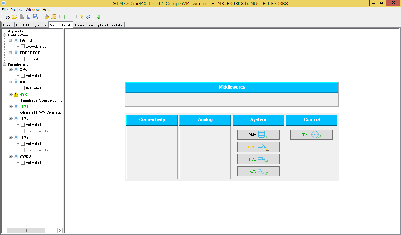STM32F303k8+HALで相補PWM生成を試した #STM32CubeMX - Qiita