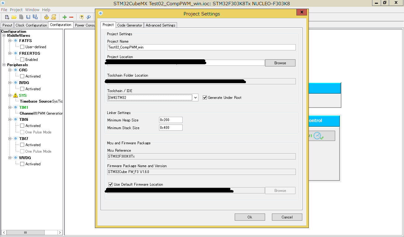 STM32F303k8+HALで相補PWM生成を試した #STM32CubeMX - Qiita