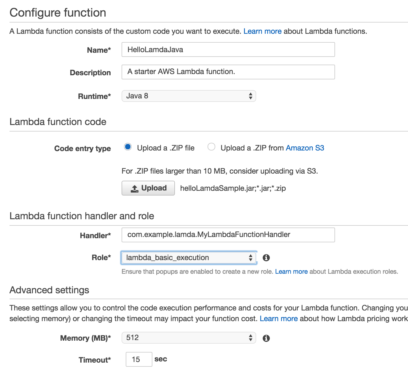 AWS LambdaのJavaを使用してみる #lambda - Qiita