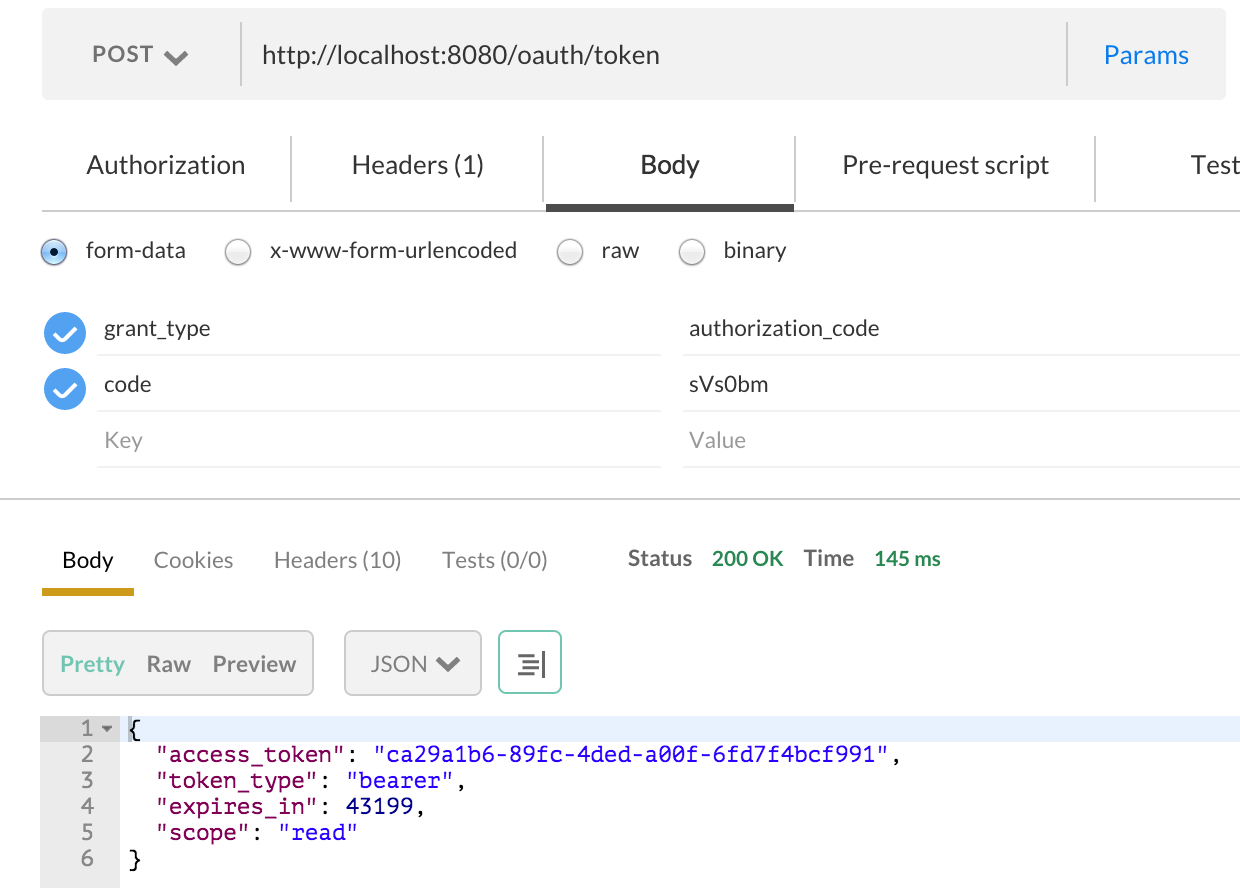 Spring Boot And Spring Securityを用いてoauth Providerの最小サンプル Springboot Qiita