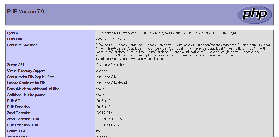 PHP7.3を関連ライブラリと共にインストール（ソースからコンパイル）for Apache2.4+CentOS8 #centos7 - Qiita