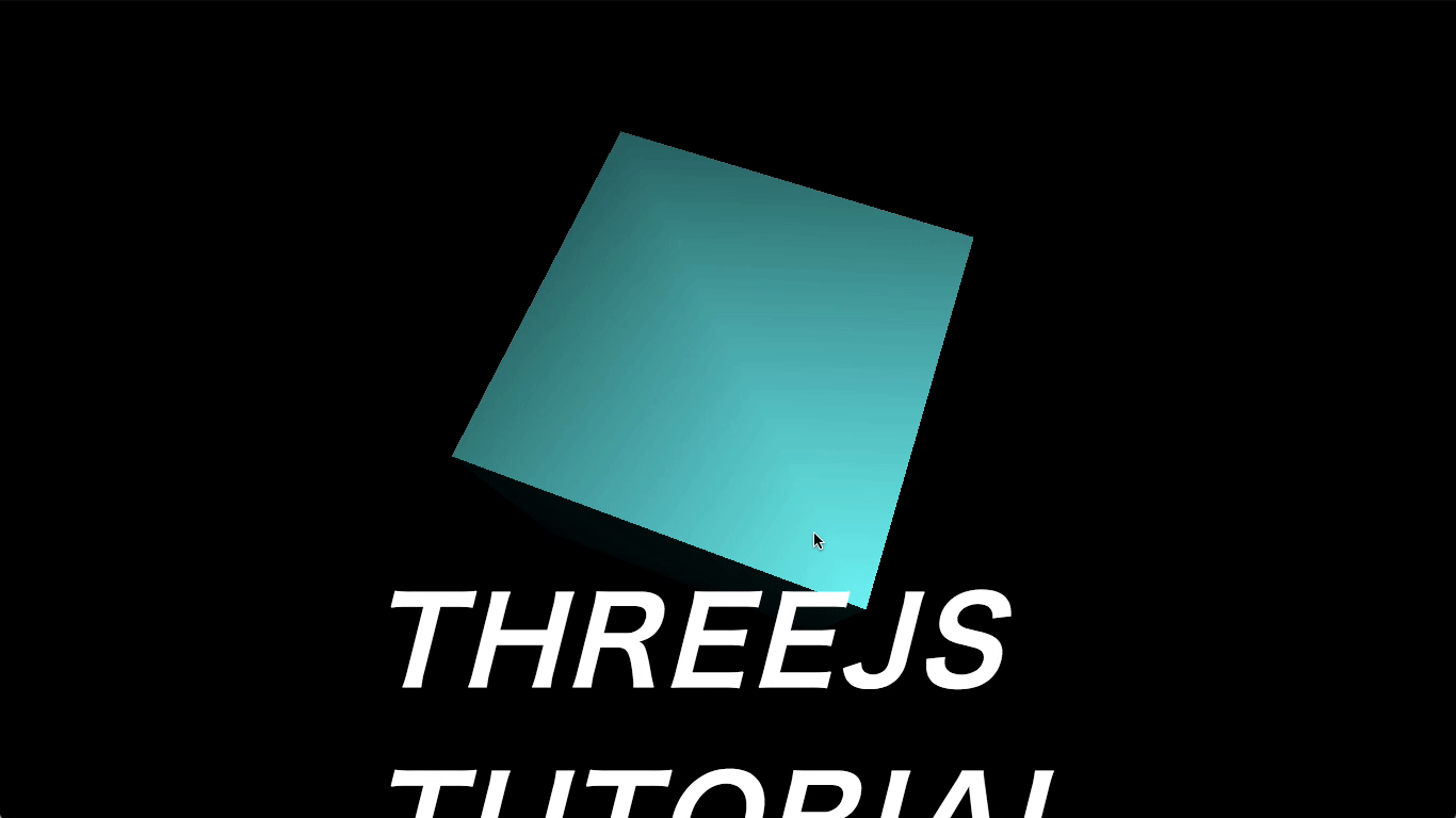 three.js超入門 第3回 マウスやスクロールでのインタラクション - Qiita