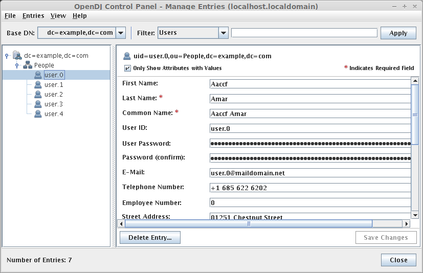 LDAPサーバーOpenDJを使おう(1) #Java - Qiita