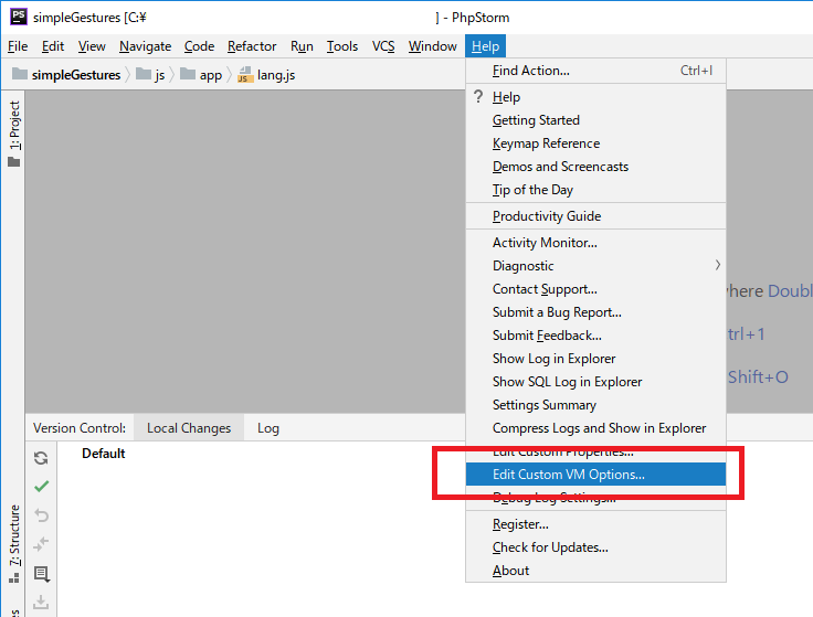 PhpStormのヒープメモリ割り当てを増やす #PhpStorm - Qiita