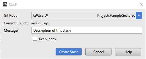 PhpStormの使い方 git stash #ツール - Qiita